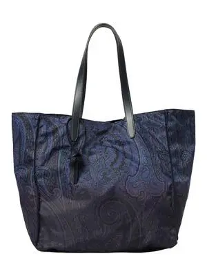 Etro ETRO Paisley Nylon Tote Bag Blue