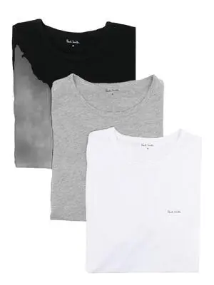 Paul Smith Logo Cotton T-shirt 3pack - Multi