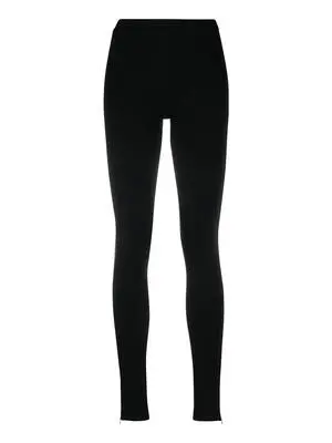 TOTEME Zipped Leggings - Black