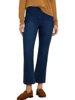 NIC+ZOE Berkley High Rise Bootcut Jeans - Harbor