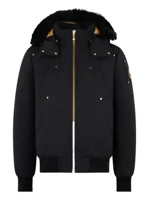 Moose Knuckles Moose Knuckles Gold Series Ballistic Bomber Jacket Black/black