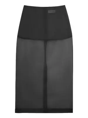 THE FRANKIE SHOP The Frankie Shop Peri Sheer Midi Skirt