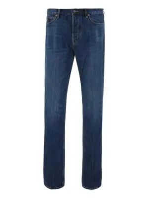 Emporio Armani Belt Loop Jeans - Blue