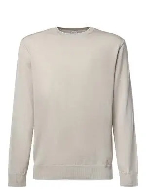 Eleventy Crew Neck Knitted Pullover - No