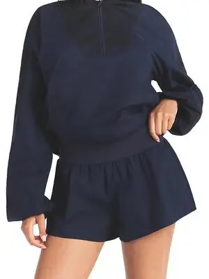 SKIMS Woven Flutter Shorts - Navy