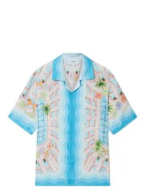 Casablanca Le Plongeon Shirt - Blue