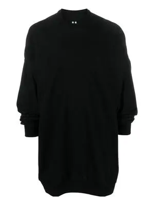 Rick Owens Splintered Peter Organic Cotton Jumper - Black
