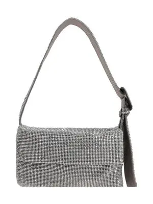 Benedetta Bruzziches Embellished Shoulder Bag - Gray