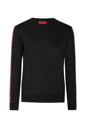 Hugo Boss Hugo Doby Crewneck Sweatshirt - Black