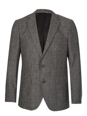 Hugo Boss Long Sleeve Blazer - Brown