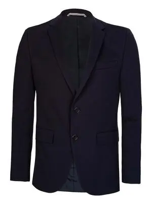 Hugo Boss Single-breasted Tailored Blazer - Black
