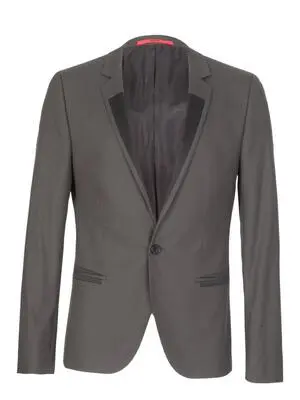 Hugo Boss Aleris Single-breasted Blazer - Black