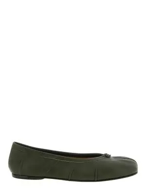 MAISON MARGIELA Maison Margiela Tabi Ballet Flats Green