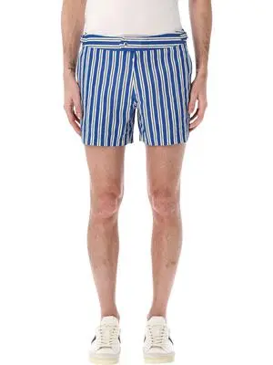 TOM FORD Striped Swim Shorts - Blue