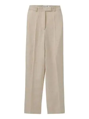 RÓHE ROHE Tailored Cotton Mini Trousers Beige