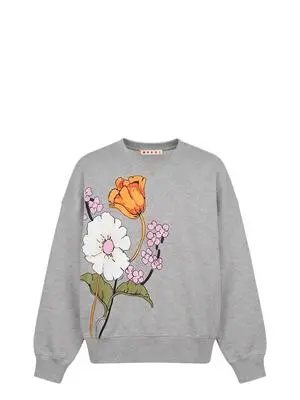 Marni Printed Cotton Sweatshirt - Prn38