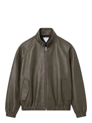 BOTTEGA VENETA BOTTEGA VENETA Leather Bomber Jacket
