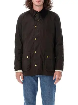 Barbour Ashby Waxed Cotton Jacket - Green