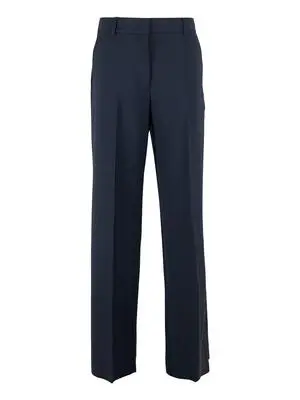 Max Mara Max Mara Tailored Straight-Leg Trousers Blu