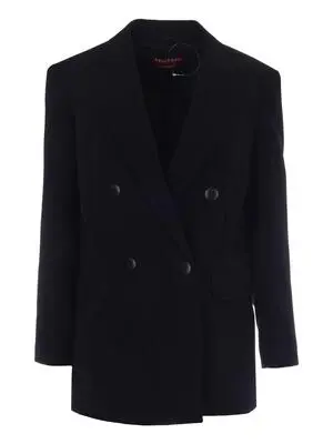 MAX MARA MAX MARA STUDIO Double-Breasted Longline Blazer