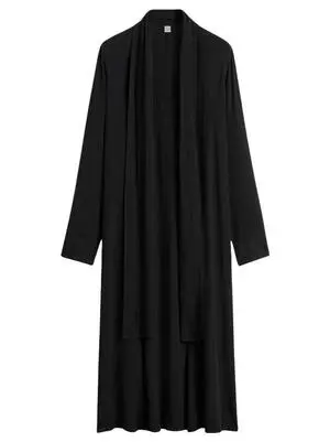TOTEME Round Neckline Dress - Black