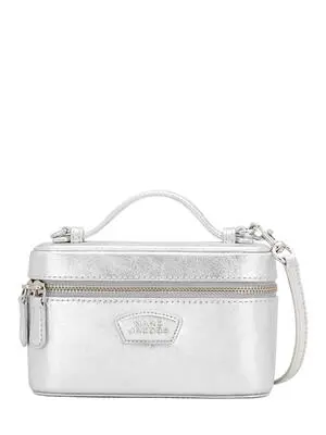 Marc Jacobs Mini Bag With Zip Closure And Top Handle 13 Cm X 19 Cm - Silver
