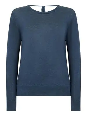 120% LINO 120% LINO Linen Long Sleeve Sweater