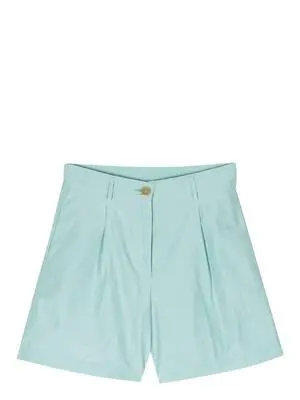FORTE_FORTE Taffeta Shorts - Blue