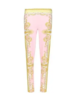 Versace Versace Women Leggings Stampati Primavera Barocco Multicolor