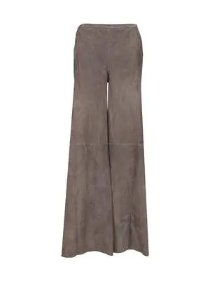 FORTE_FORTE FORTE FORTE Lightweight Suede Trousers