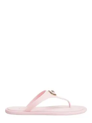 Versace Rubber Slides With Medusa Stud - Multicolor