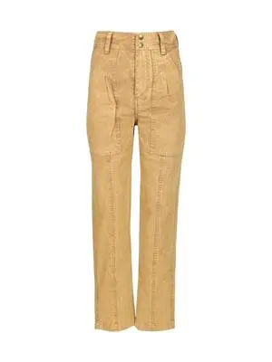 Isabel Marant Étoile Kiana Cotton Pants - Brown