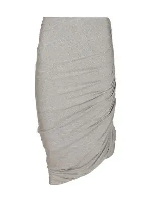 ATTICO The Attico Gathered Midi Skirt