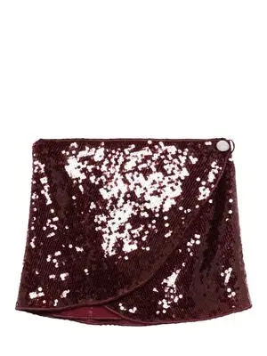 Oseree Sequined Mini Pareo - Multicolor