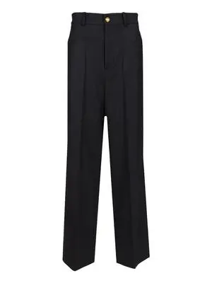 P.A.R.O.S.H P.a.r.o.s.h. Wide-Leg Stretch Wool Trousers