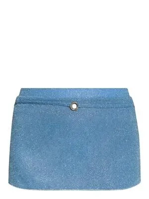 Oseree Lumiere Mini Skirt - Blue