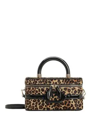 ROGER VIVIER Belle Vivier Leopard-print Buckle Tote Bag - Multicolor