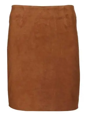 ROTATE BY BIRGER CHRISTENSEN ROTATE Suede Mini Skirt