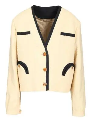 BLAZÉ MILANO Orinda Bolero Jacket - White