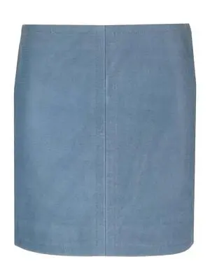 STAND STUDIO Stand Studio Washed Indigo Leather Mini Skirt