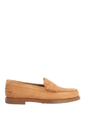 TOD'S Suede Moccasins With Embossed Monogram - Brown