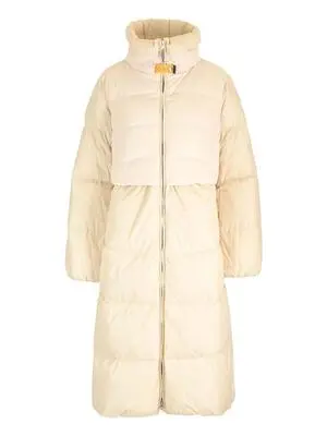 PARAJUMPERS Eyma Long Bomber Jacket - White