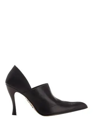 Loewe Comic" Pump With Folding Heel - Black