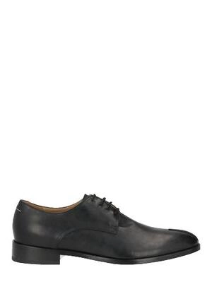 MAISON MARGIELA Leather Lace-up Shoes - Black