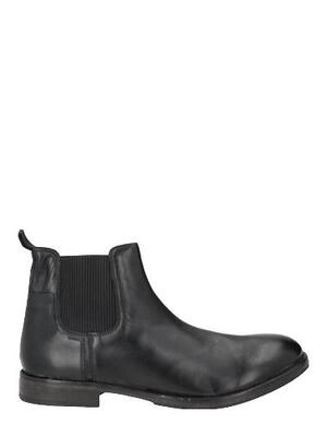 Moma Calfskin Ankle Boots - Black