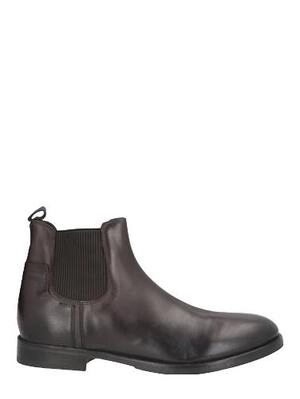 Moma Calfskin Ankle Boots - Brown