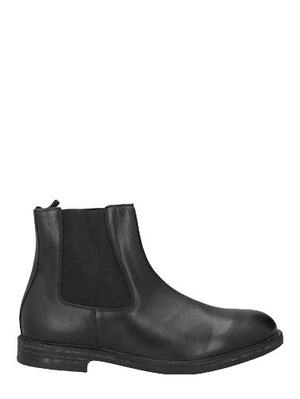Moma Calfskin Ankle Boots - Black