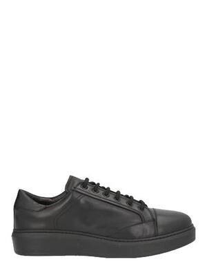 MICH SIMON MICH SIMON Leather Lace-Up Sneakers