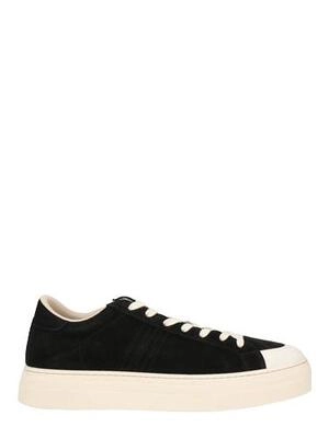 DEMNA Suede Low Top Sneakers - Black
