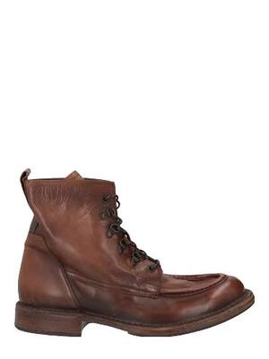 Moma Leather Ankle Boots - Brown